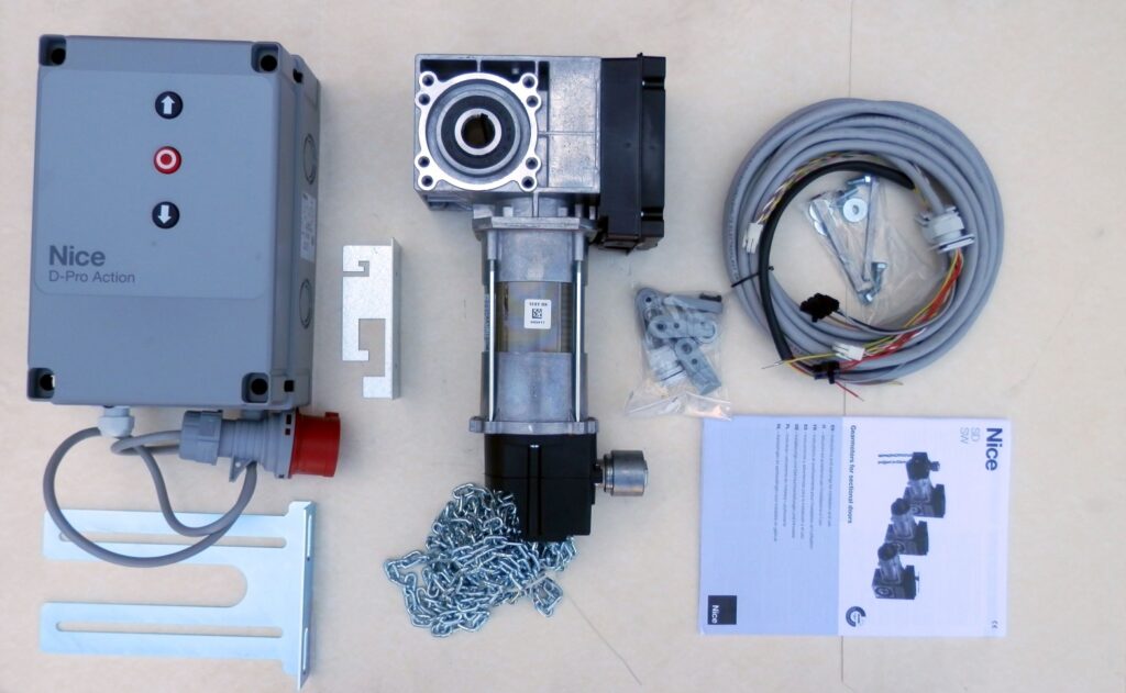 NICE SD 100-24 EL15 KE napęd bramy przemysłowej Z100