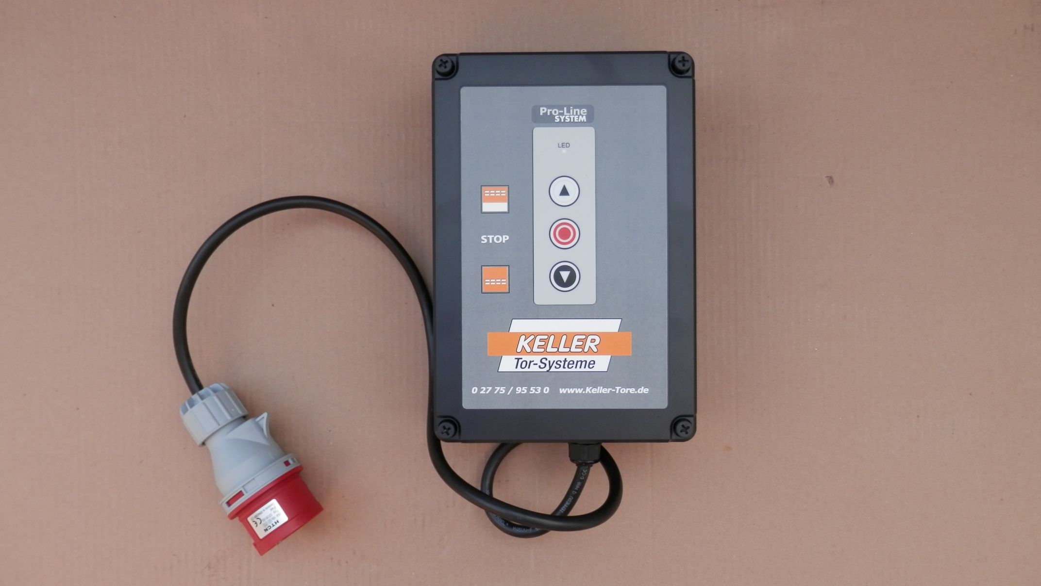 Pro Line 28 KE + centrala V7E napęd bramy przemysłowej